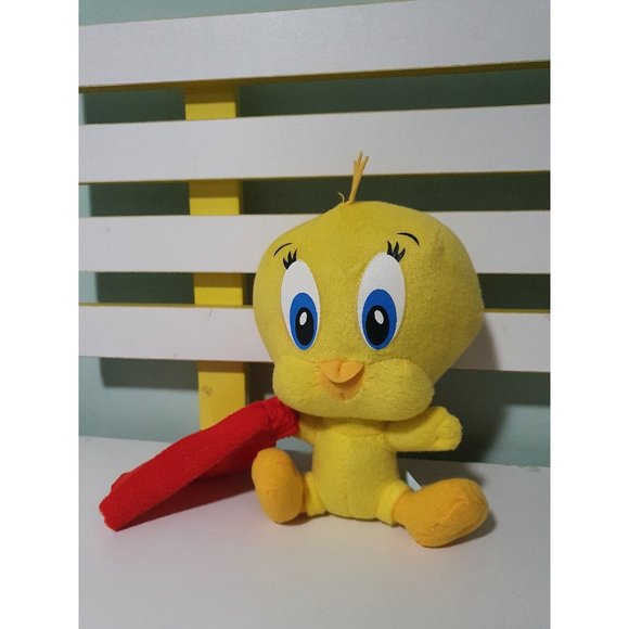 warner bros | Toys | Wb Baby Looney Tunes Tweety Pie Plush Toy Tweety ...